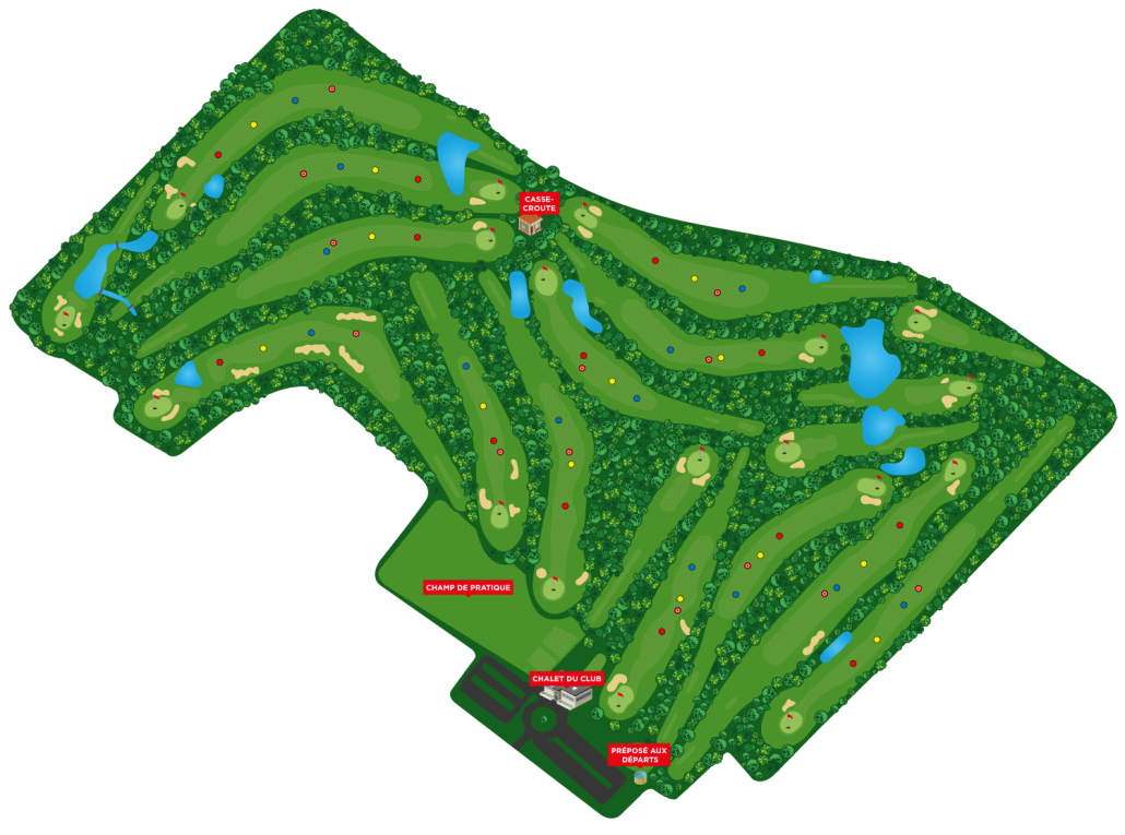 Parcours - Club de golf Lévis